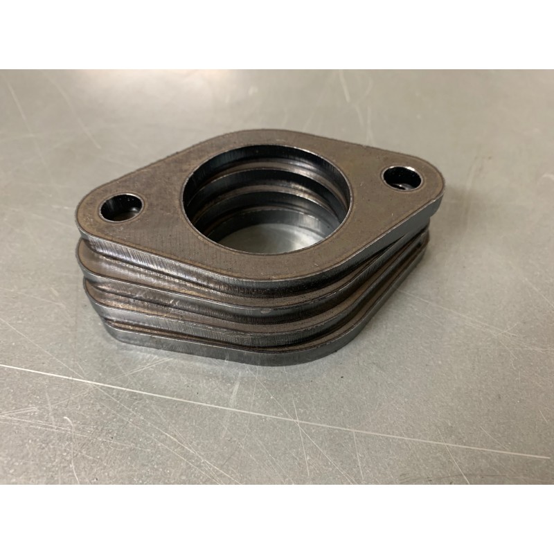 UCF 2-Bolt Center Flange for 1-3/4 Inch Round Tube