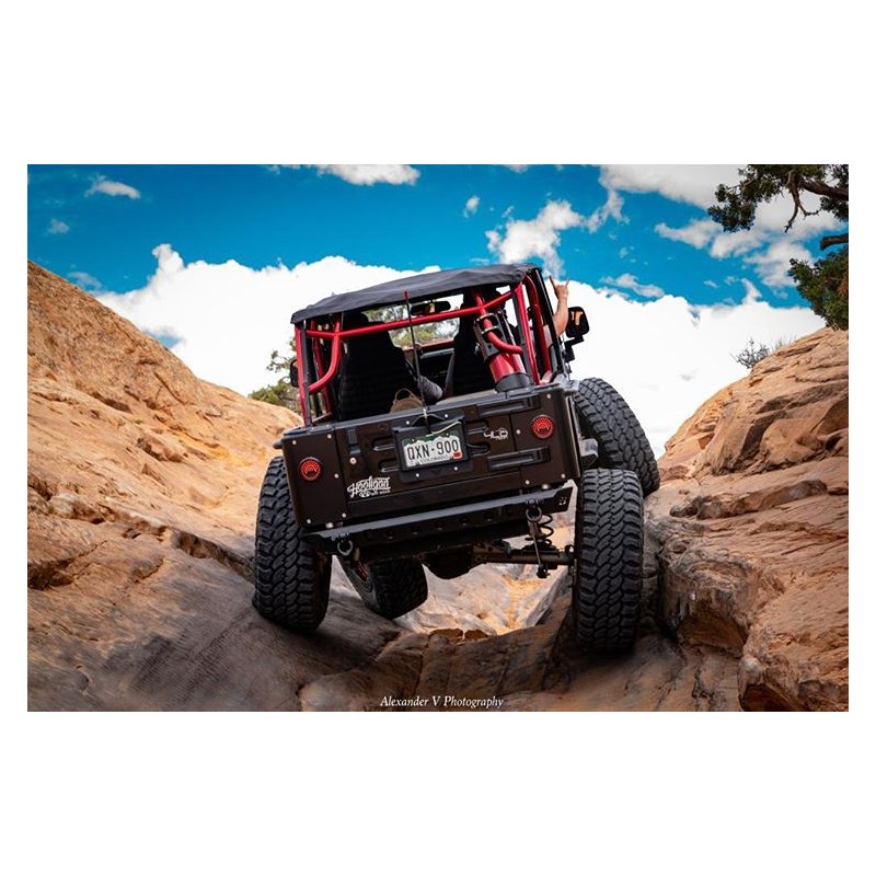 UCF LJ Full Roll-Cage for Jeep Wrangler Unlimited Cage Opt. A No Dash ...
