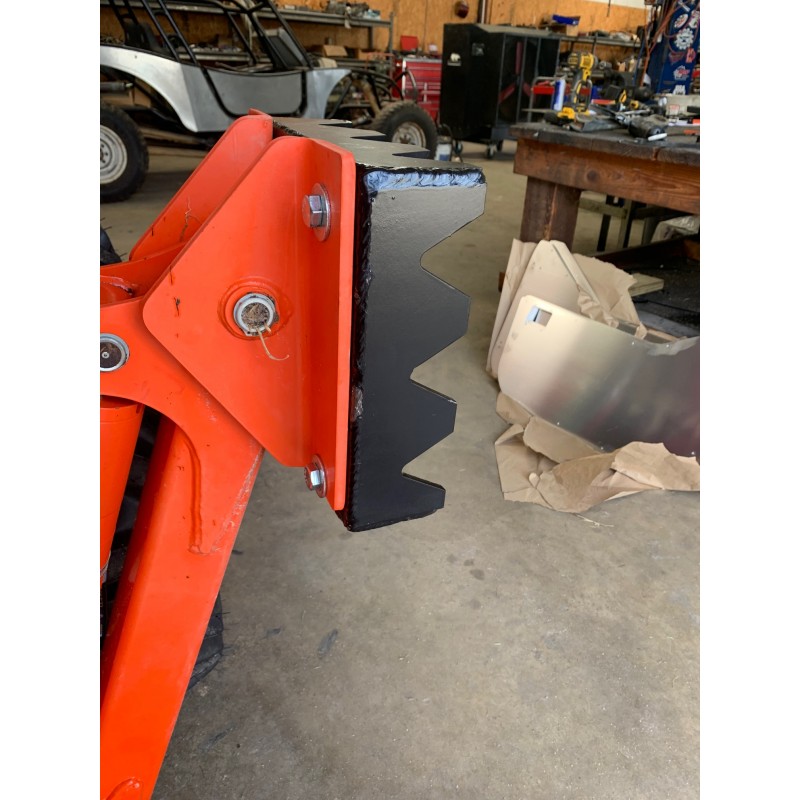 UCF Outrigger Cleats for Kubota B26 with BT820 Backhoe