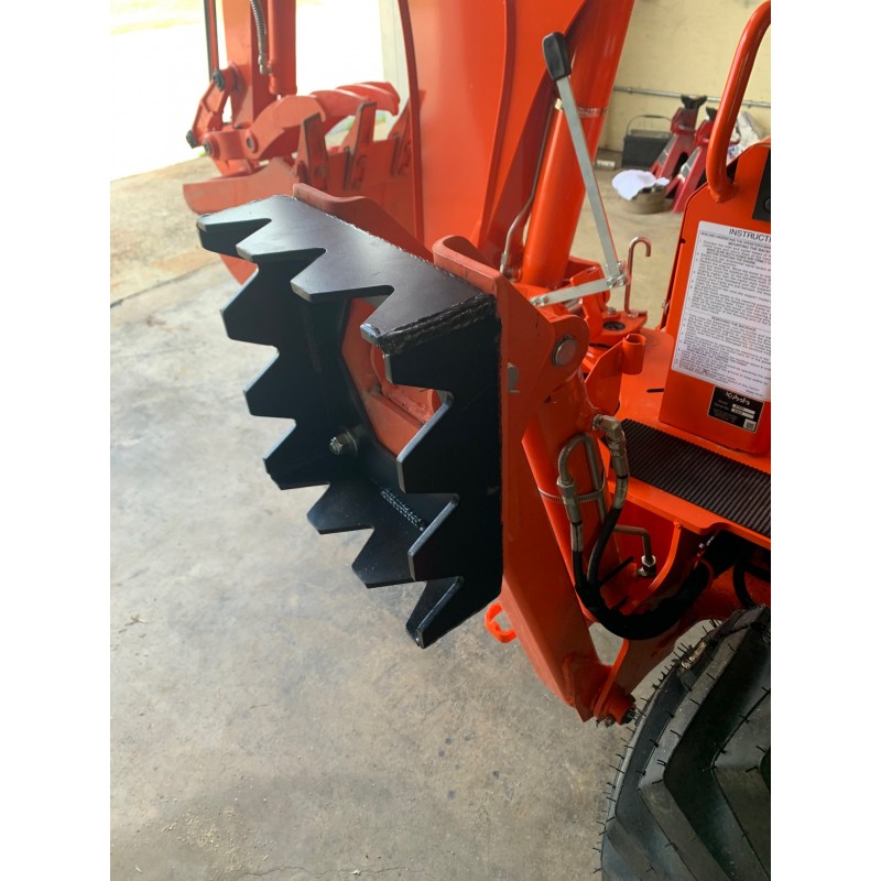 UCF Outrigger Cleats for Kubota B26 with BT820 Backhoe