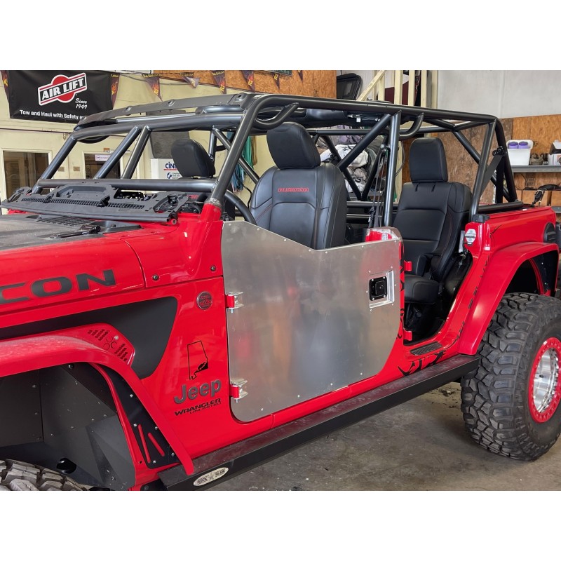 UCF Jeep JL, JLU & JT Aluminum Trail Doors (Front/2-Door)