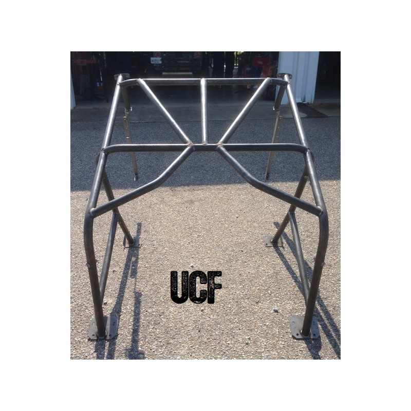 UCF TJ Full Roll-Cage for Jeep Wrangler Cage Opt. A No Dash Plates ...