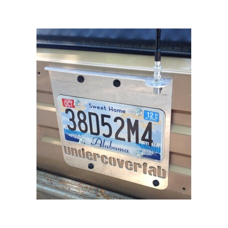 UCF Tailgate Tag Bracket & Antenna Mount for Jeep YJ, TJ & LJ Logo ...